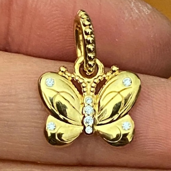 Pandora | Jewelry | Pandora Shine Butterfly Charm Or Pendant | Poshmark